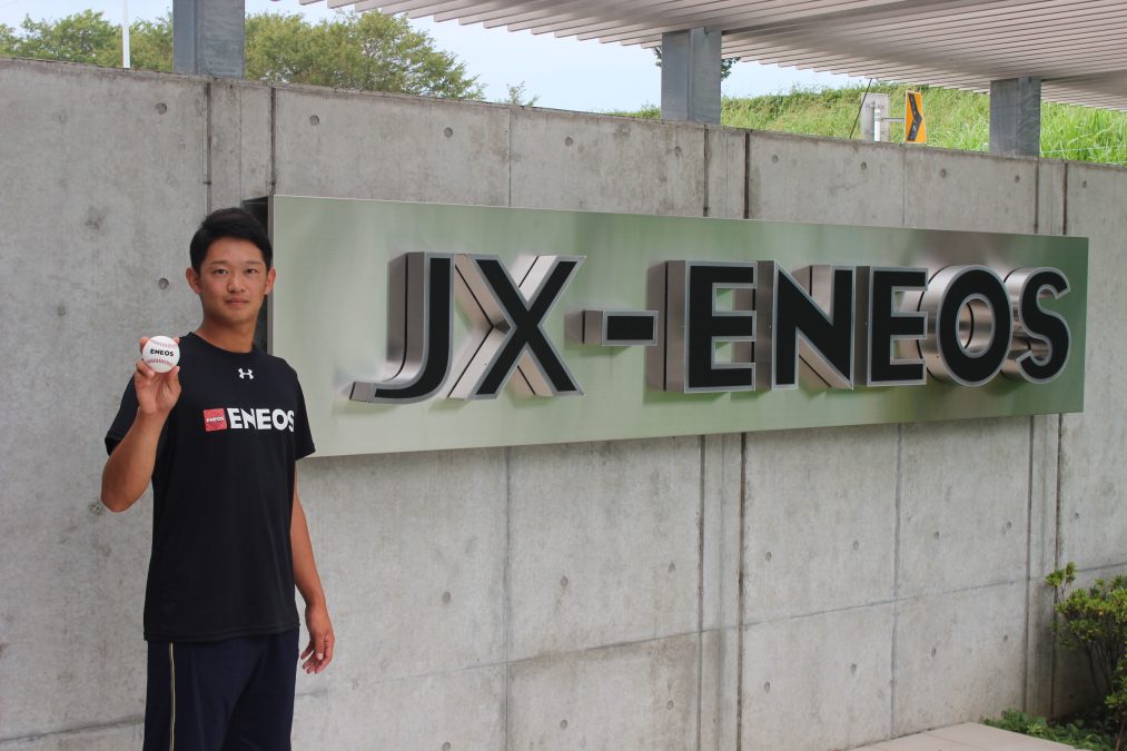 成長し続ける20歳の最速147キロ「右サイド」！鈴木健矢（JX-ENEOS） | 社会人野球 | BASEBALL GATE